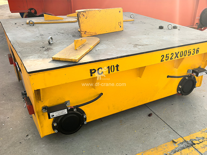 10-Ton Workshop Transfer Trolley Delivered to Brazilian Client ...